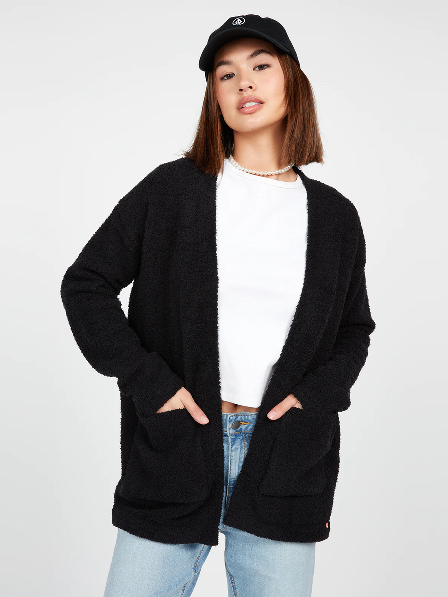 CHOMPA VOLCOM GIRLS MUJER LIL CARDIGAN – Volcom Perú
